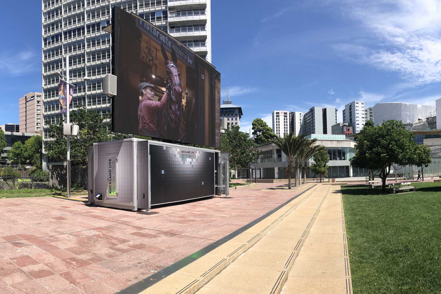 Auckland Live – VuePix Infiled Digital Stage | VUEPIX INFILED